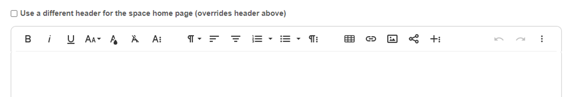 Modifying your Space layout - Customer Care